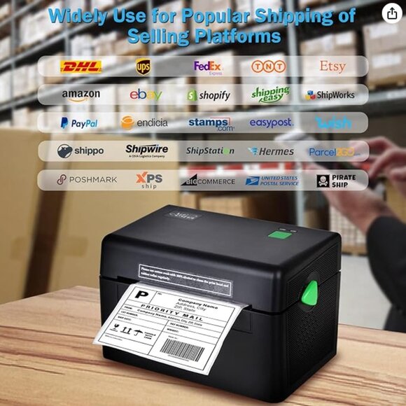 Other | Commercial Thermal Label Printer 4x6 Label Printer Shipping ...